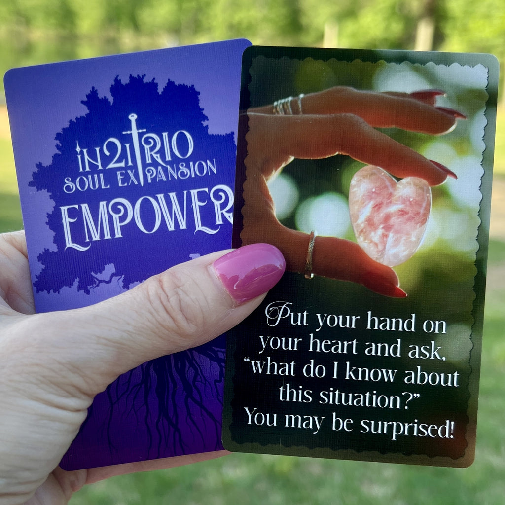 EMPOWER Oracle Deck by iN2IT | Empowerment Messages | 52 Cards – iN2IT Oracle